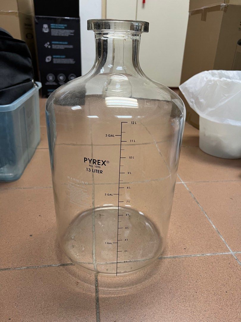 13L Pyrex Carboy no. 1596, Furniture & Home Living, Home Decor ...