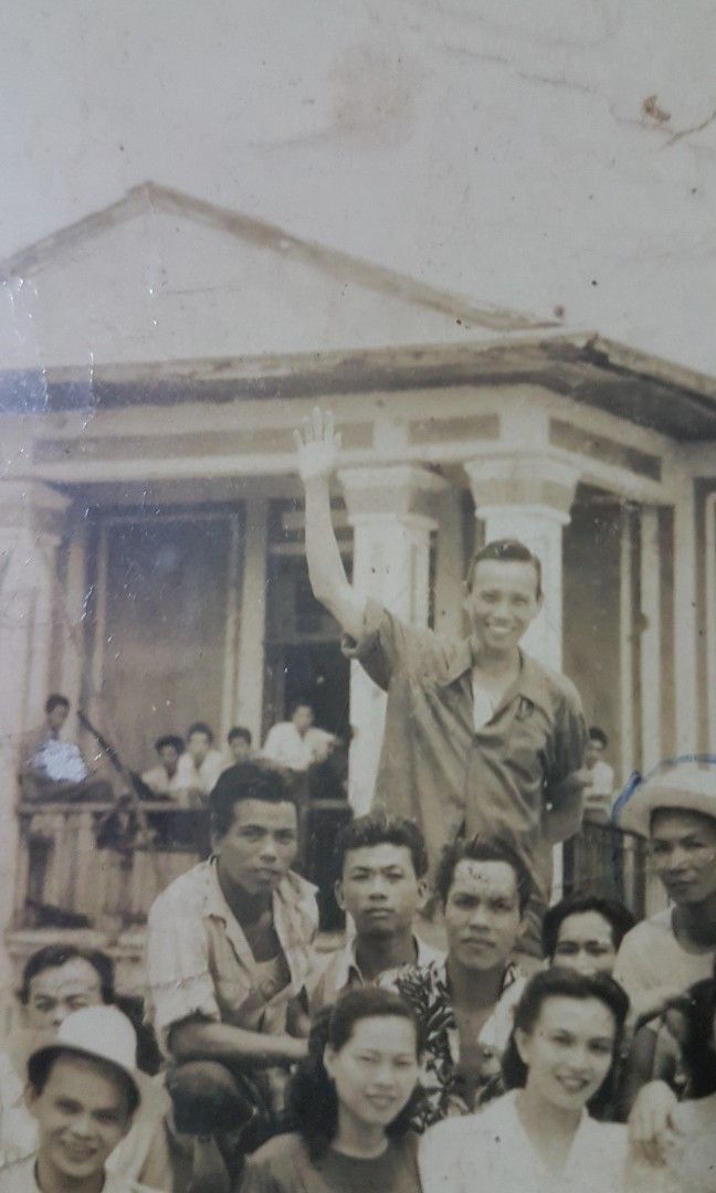 1949 Film KUMANDER MAMENG Wood Frame Philippine Movie Original Pinoy ...