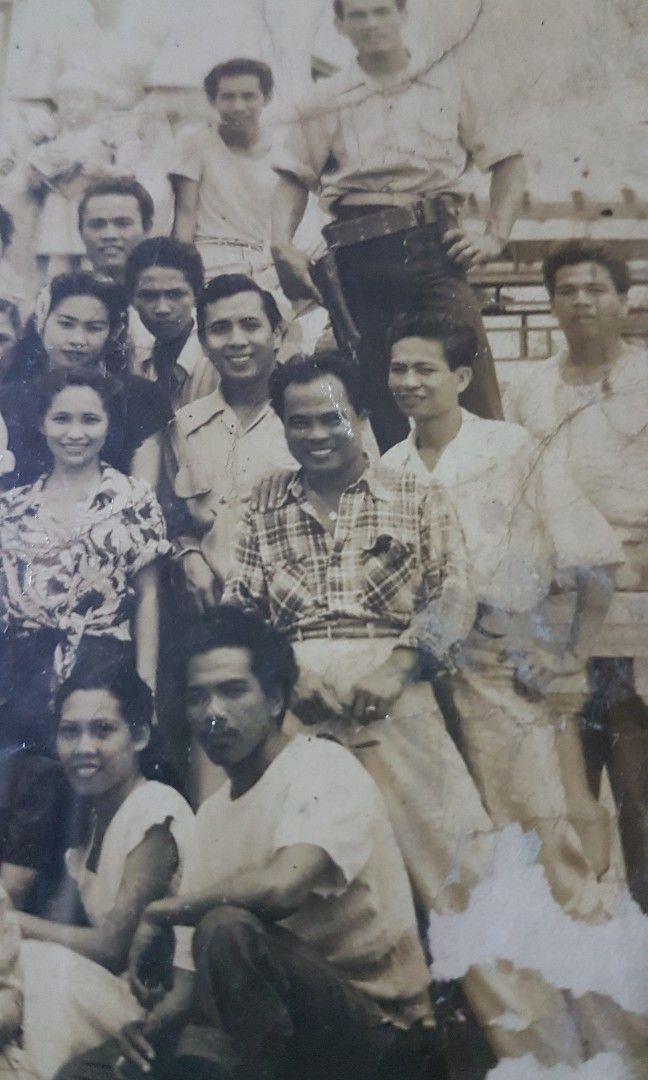 1949 Film KUMANDER MAMENG Wood Frame Philippine Movie Original Pinoy ...