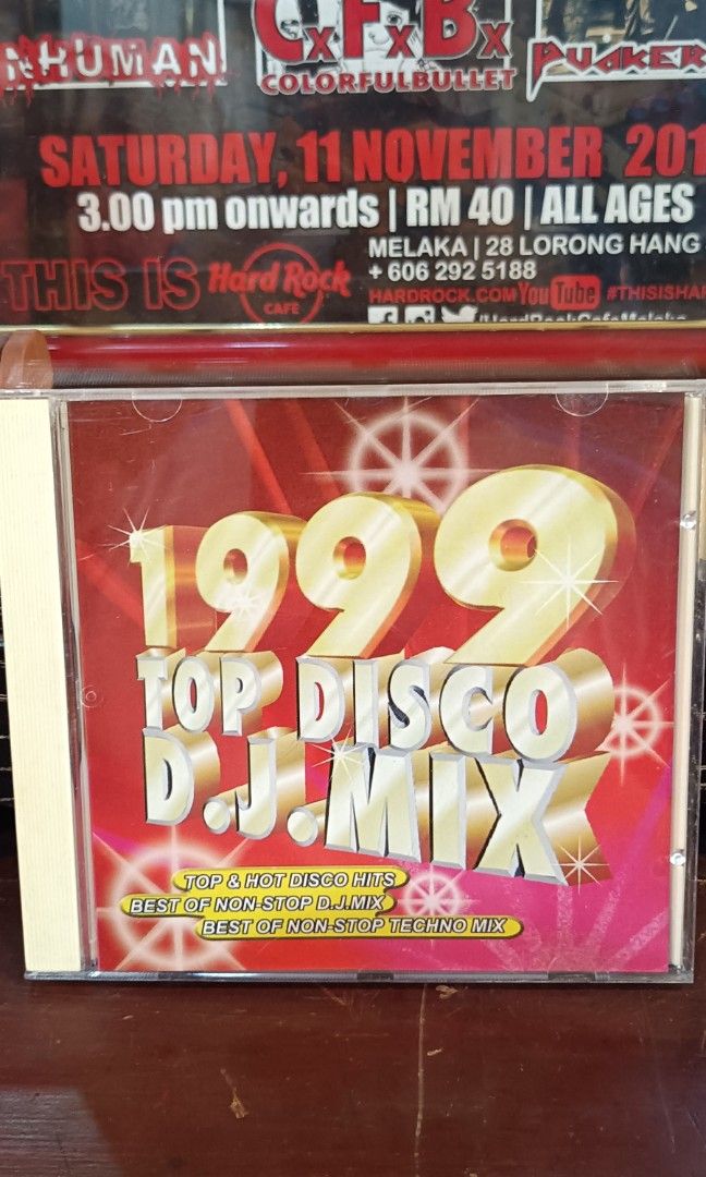 1999 top disco dj mix, Hobbies & Toys, Music & Media, CDs & DVDs on Carousell