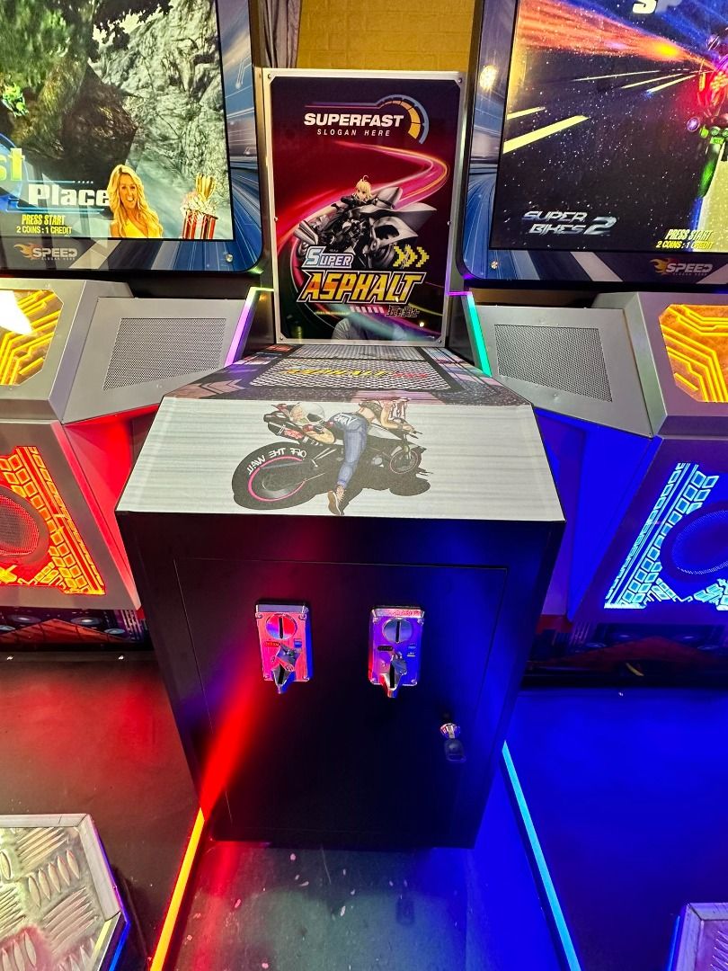 2 PLAYER MOTORCYCLE SIMULATOR MACHINE, Sports Equipment, Other Sports ...