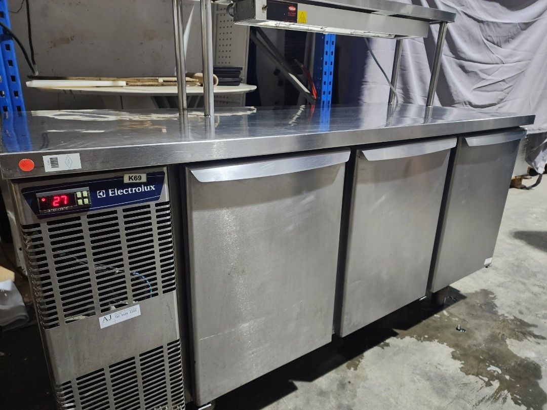 Electrolux 3 Door Under Counter Chiller Fridge Refrigerator ...
