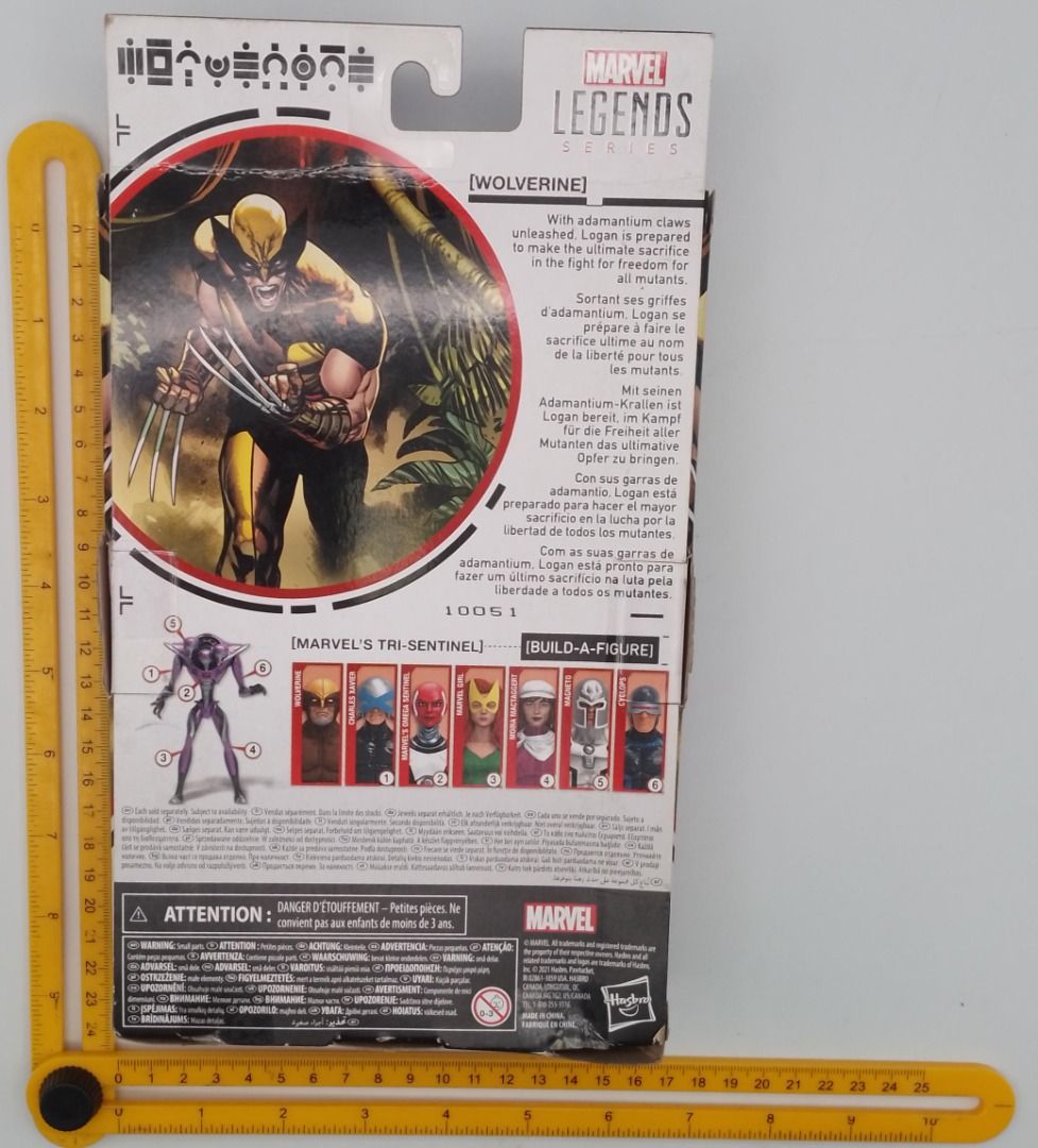 6 INCH HASBRO Wolverine Marvel X Men Marvel Legends Series Articulated ...