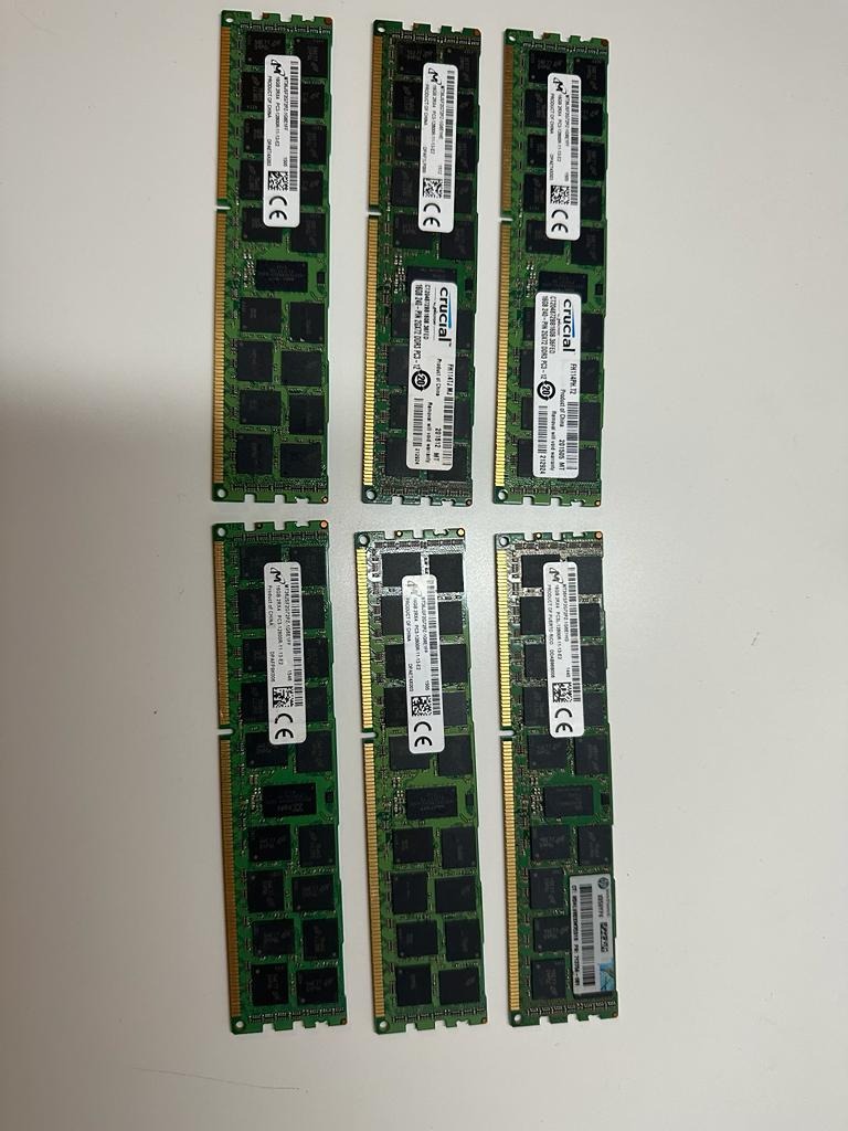 16GB PC RAM DDR3 CHIPS (6 AVAILABLE), Computers & Tech, Parts ...