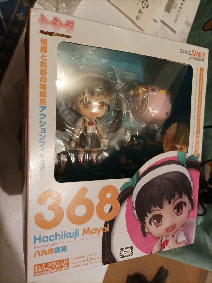 放 全新 日版 黏土人 nendoroid gsc goodsmile 368 黏土人 八九寺真宵 化物語, 興趣及遊戲, 玩具 & 遊戲類 ...