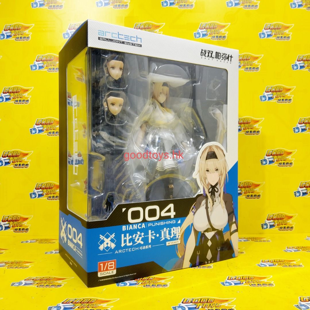 全新未開封 APEX ARCTECH 可動系列 004 BIANCA PUNISHING 戰雙帕彌什 1/8 比安卡·真理, 興趣及遊戲, 玩具 & 遊戲類 - Carousell