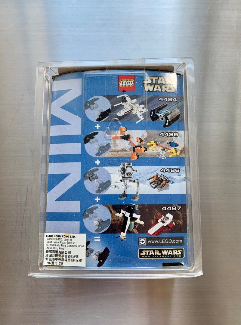 全新 LEGO Star Wars No.4484 X-wing Fighter & TIE Advanced 未拆盒, 興趣及遊戲, 玩具 ...