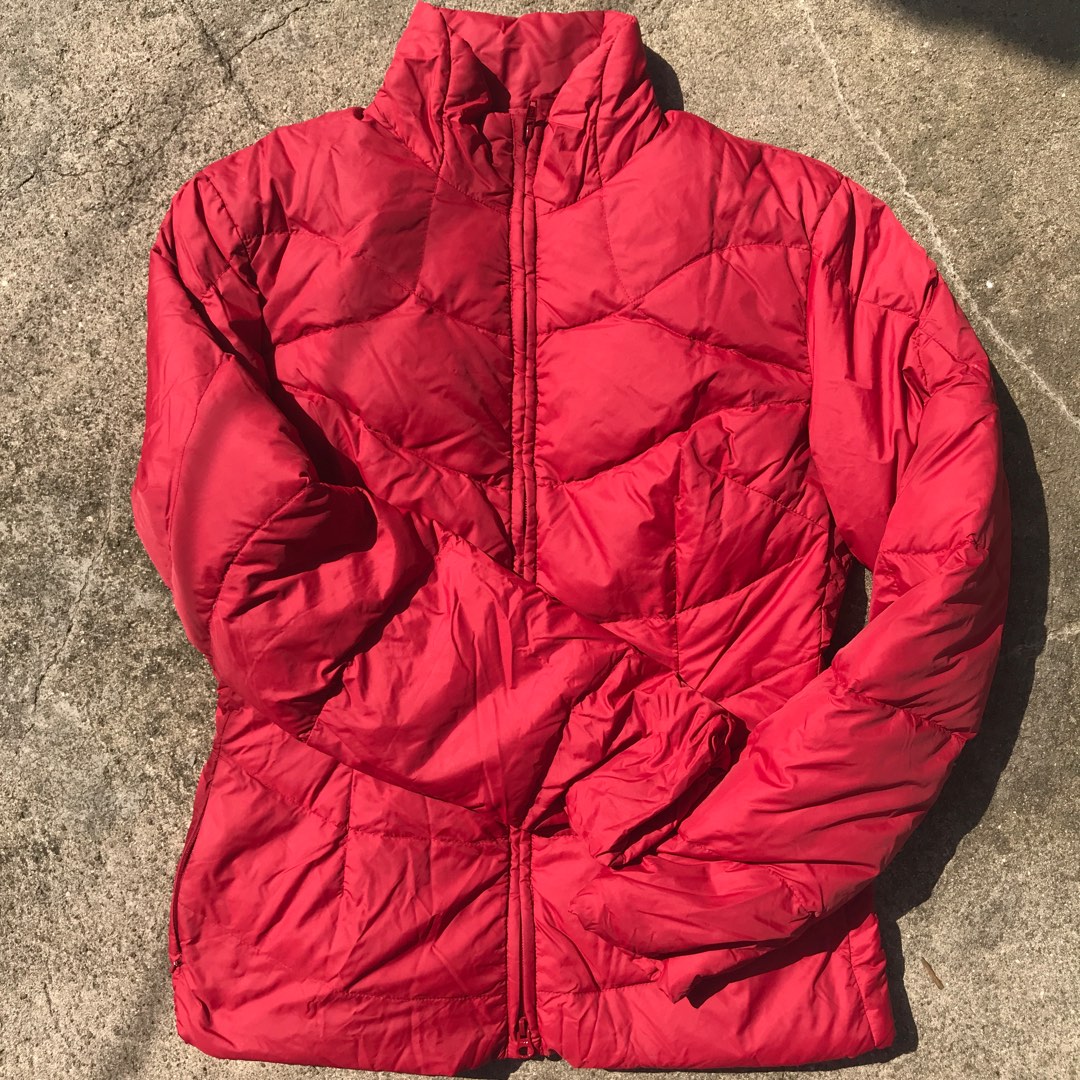 Add red puffer jacket, Women's Fashion, Coats, Jackets and Outerwear on ...