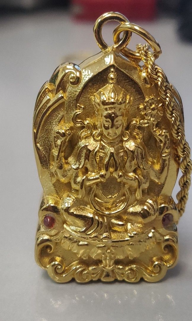 Kwan Yin Amulet, Hobbies & Toys, Memorabilia & Collectibles, Religious ...