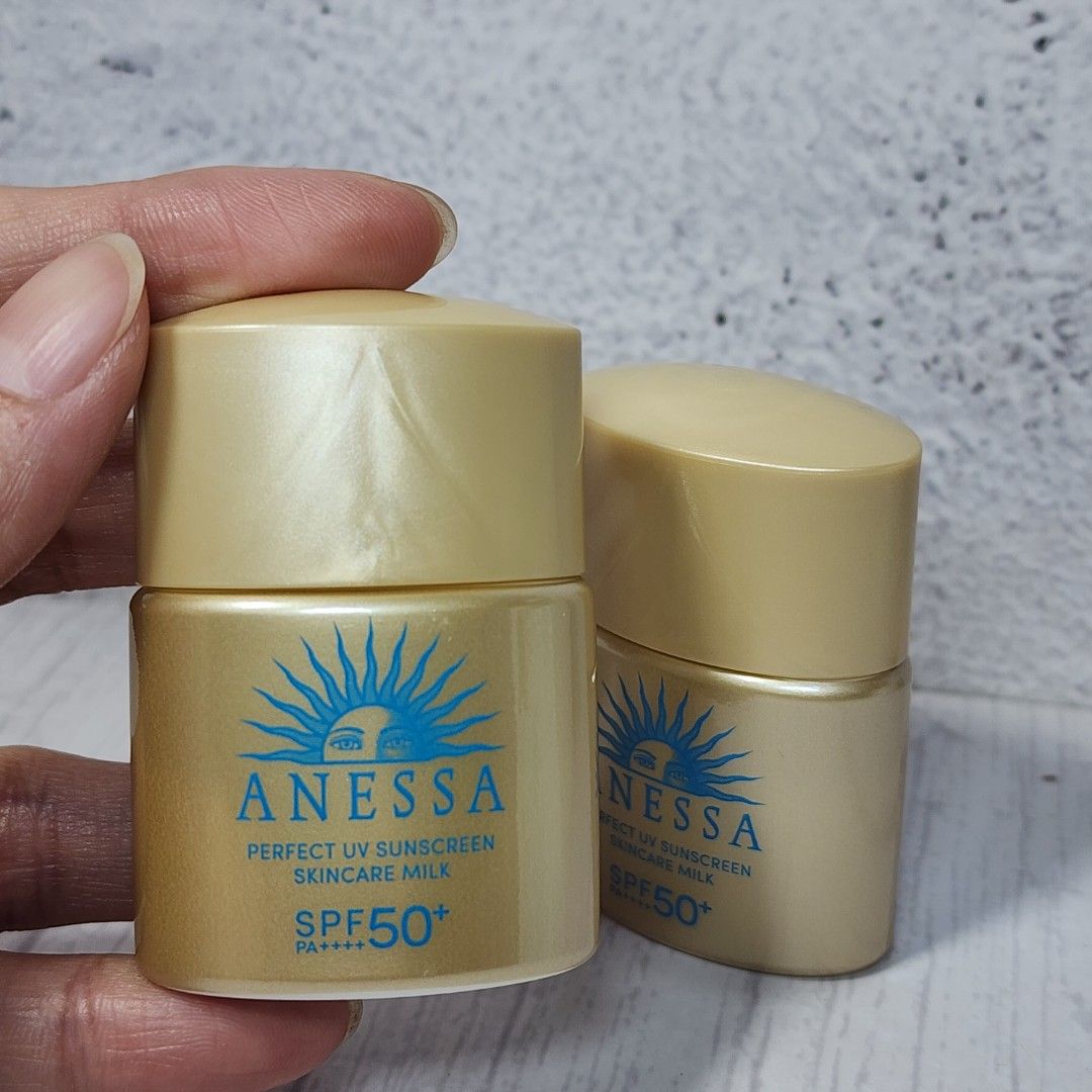 Anessa Perfect UV Sunscreen Skincare Milk N 12ml, Beauty & Personal Care, Face, Face Care on ...