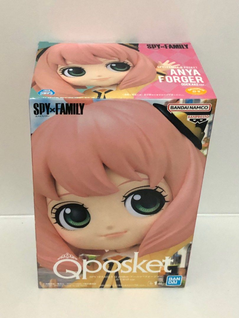 日版 Spy x Family 間諜家家酒 安妮亞 佛傑 Anya Forger Odekake ver. 外出服 便服 Q Posket qp Qposket Figure 模型 擺設 ...