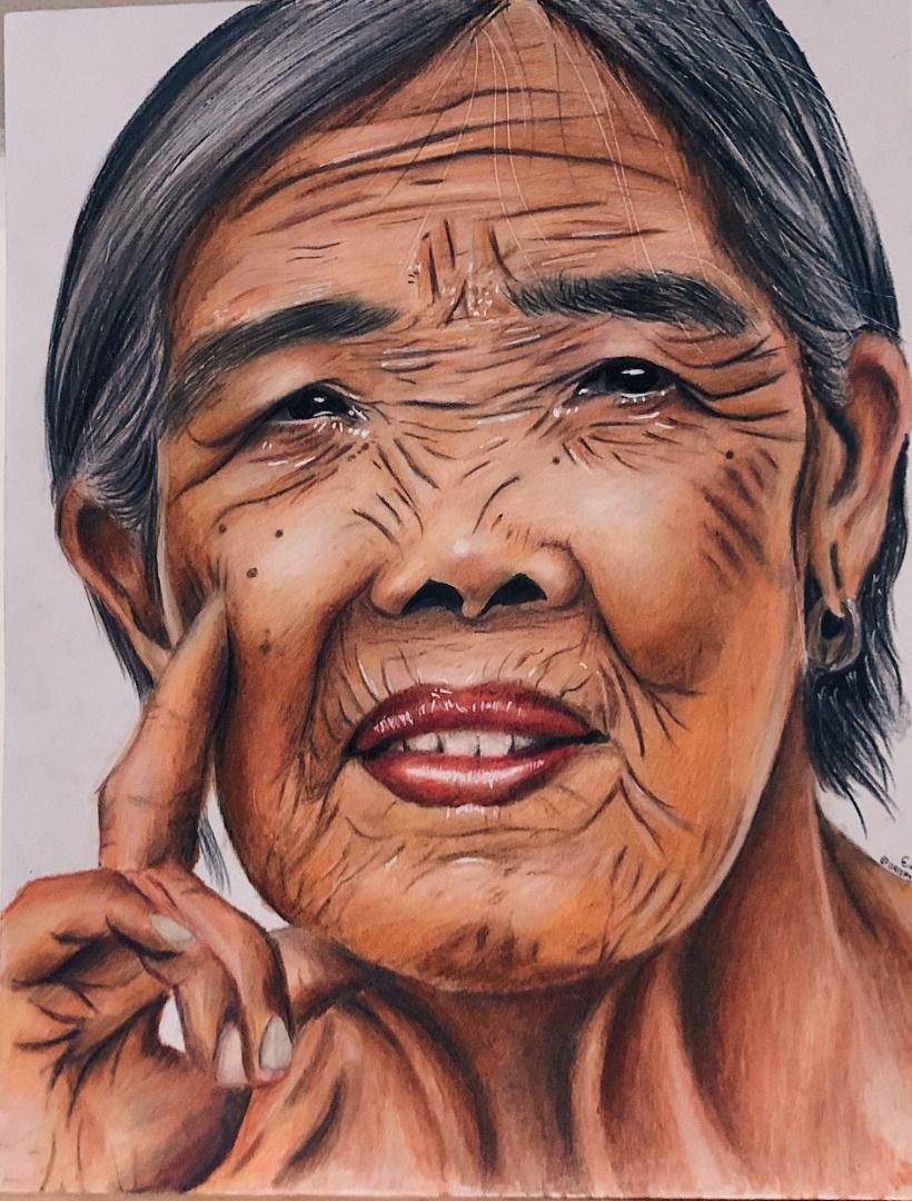 Apo Whang-Od, Hobbies & Toys, Stationary & Craft, Art & Prints on Carousell