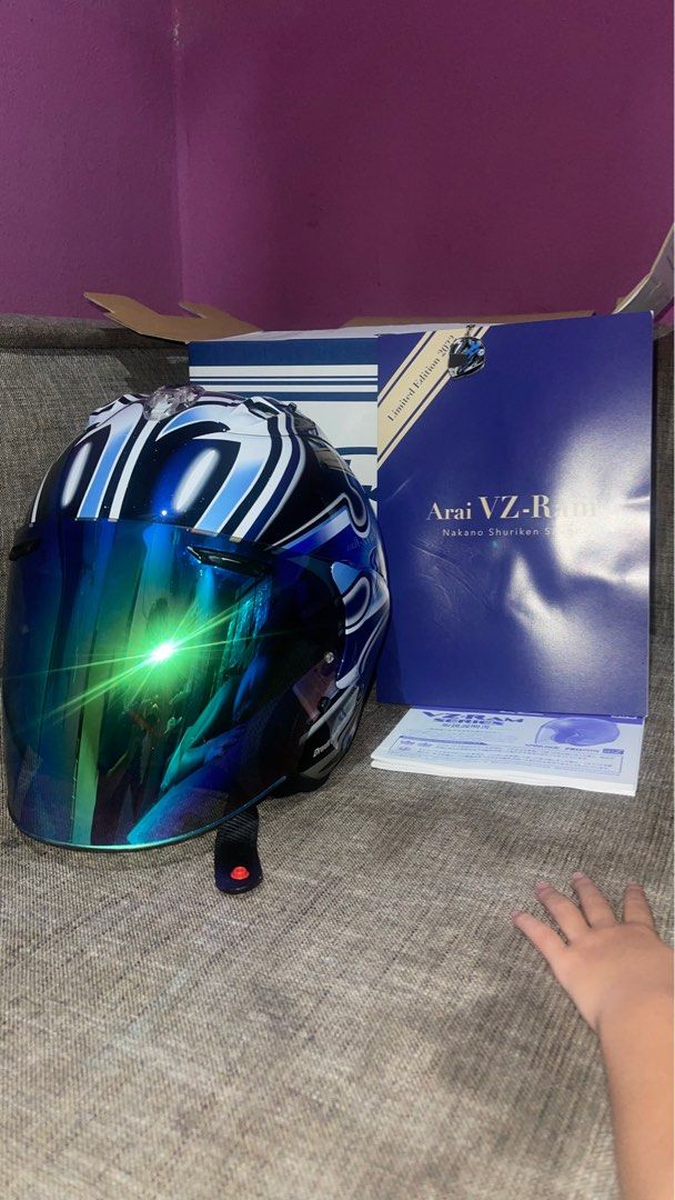 Arai Vz-Ram Nakano Shuriken, Auto Accessories on Carousell