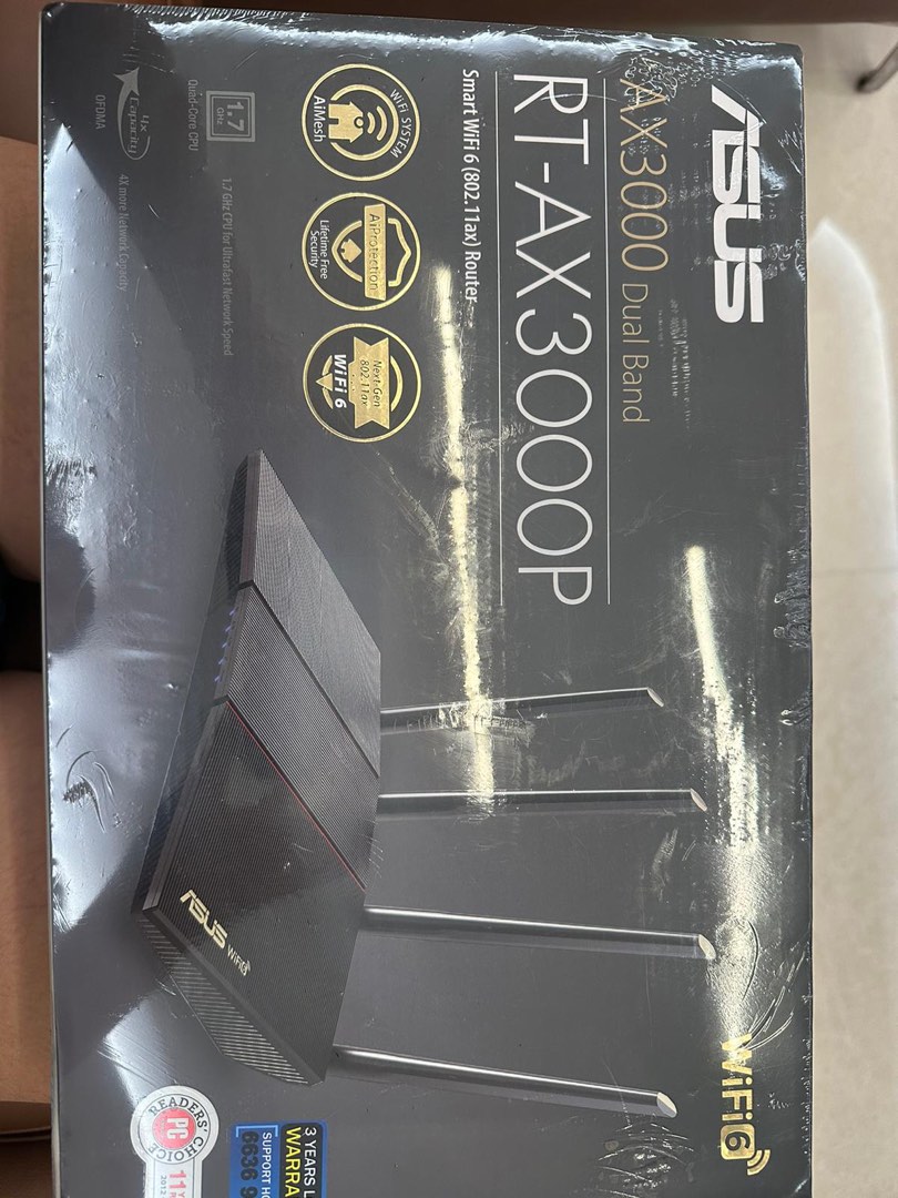Asus RT-AX3000P Router, Computers & Tech, Parts & Accessories, Other ...