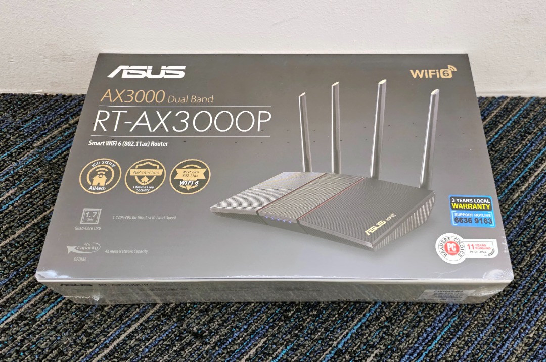 ASUS WiFi Router RT AX P Computers Tech Parts Accessories Networking On Carousell