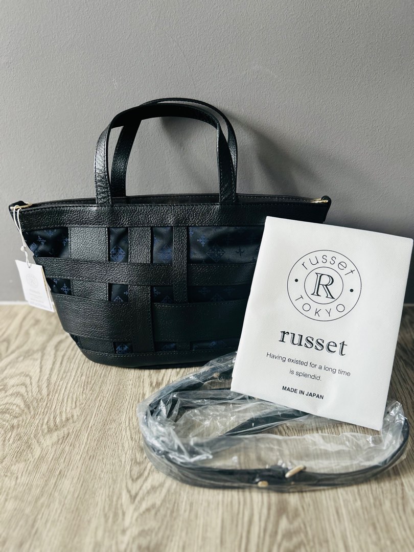 Authentic Russet Top Handle Sling Bag (Brand New), Women's Fashion ...