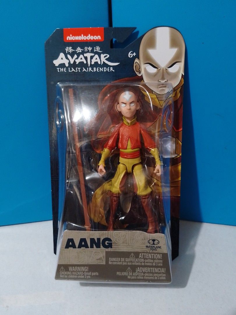 Avatar The Last Airbender Wave 2: Aang Avatar State 5-inch Action ...