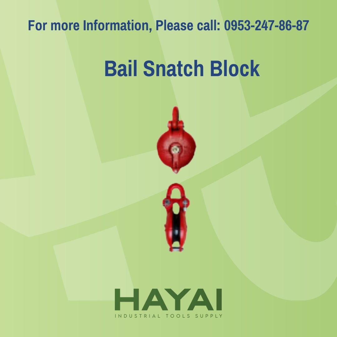 Bail Snatch Block, Commercial & Industrial, Construction Tools ...