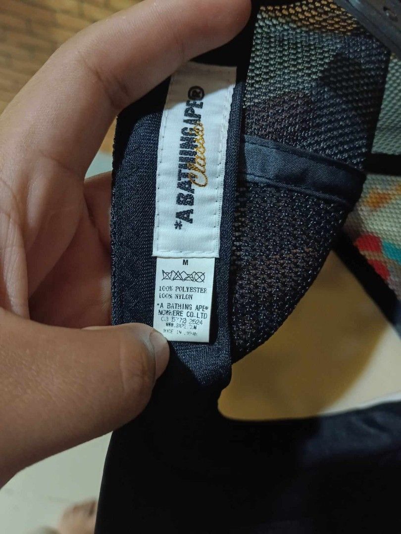 BAPE STA LOGO STAR TRUCKER CAP, Men's Fashion, Watches & Accessories ...