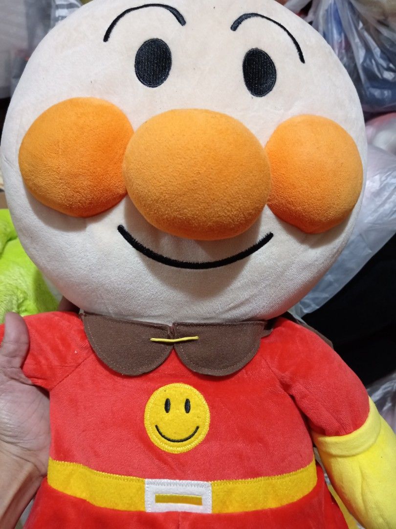 Big Jumbo anpanman Plush stuffed toy Japan collectible Anpanman ...