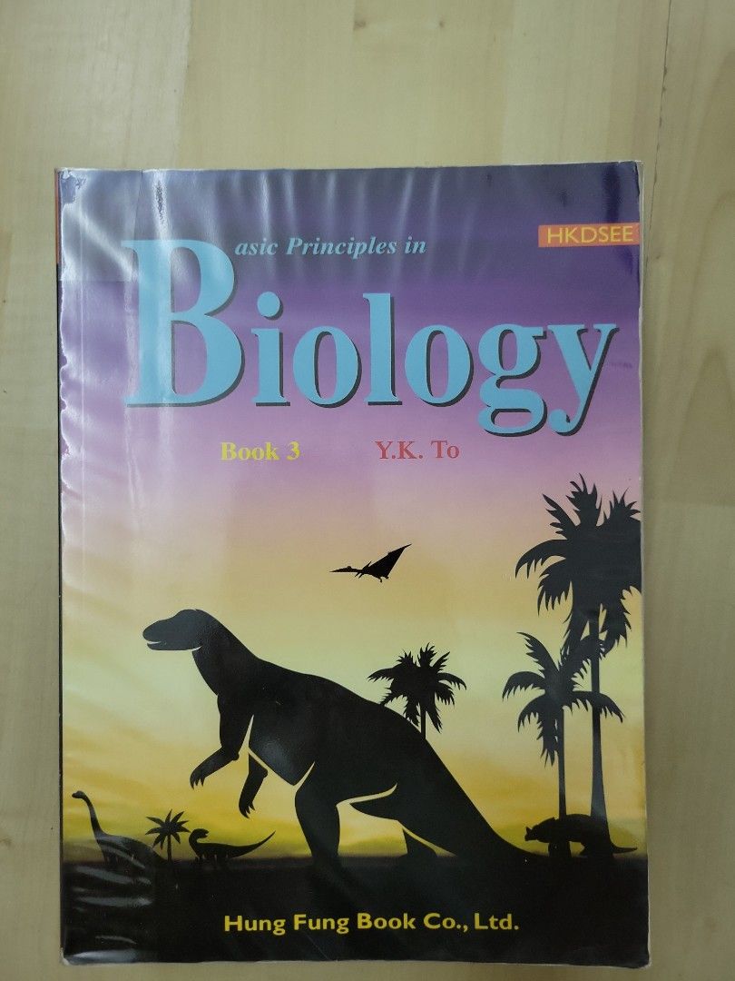 Biology Book 3 (YK To) HKDSE, 興趣及遊戲, 書本 & 文具, 教科書 - Carousell