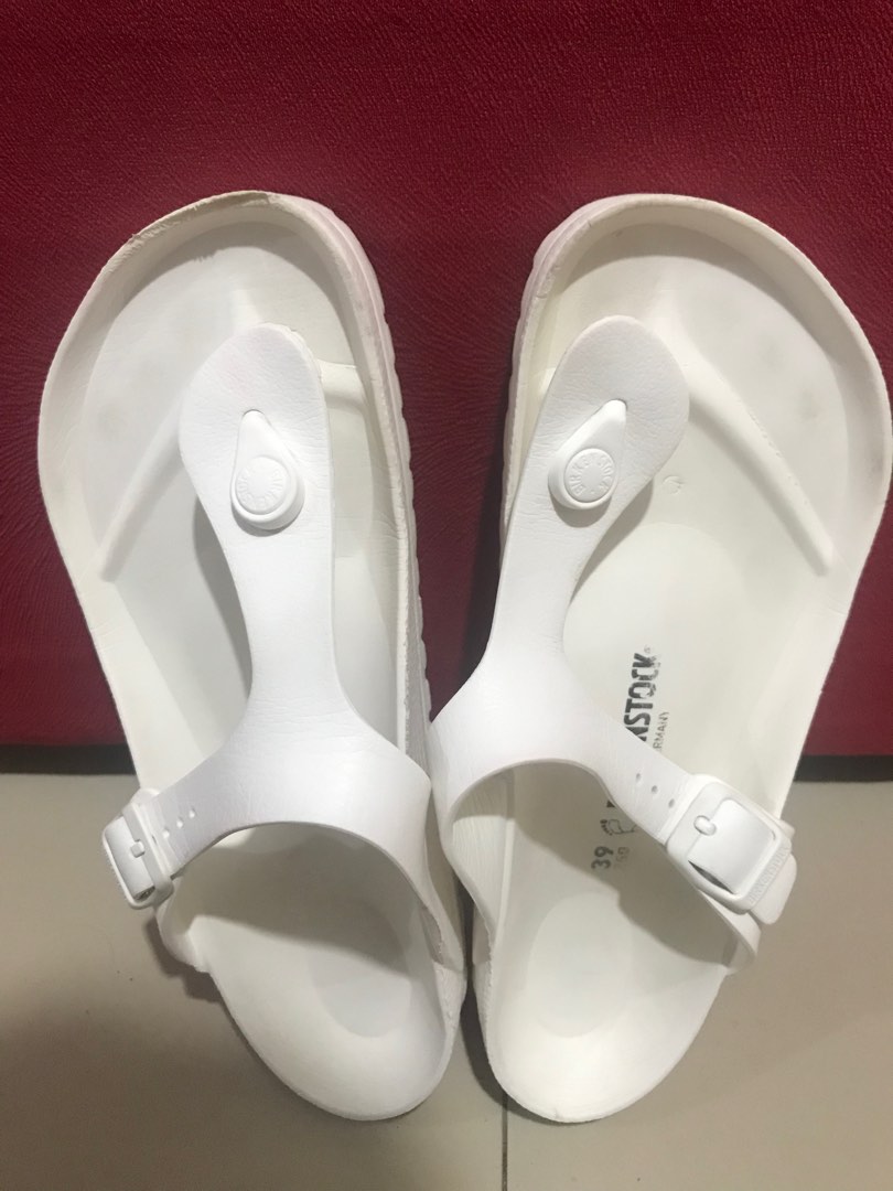 Birkenstock Gizeh Eva, Women's Fashion, Footwear, Flats & Sandals on Carousell