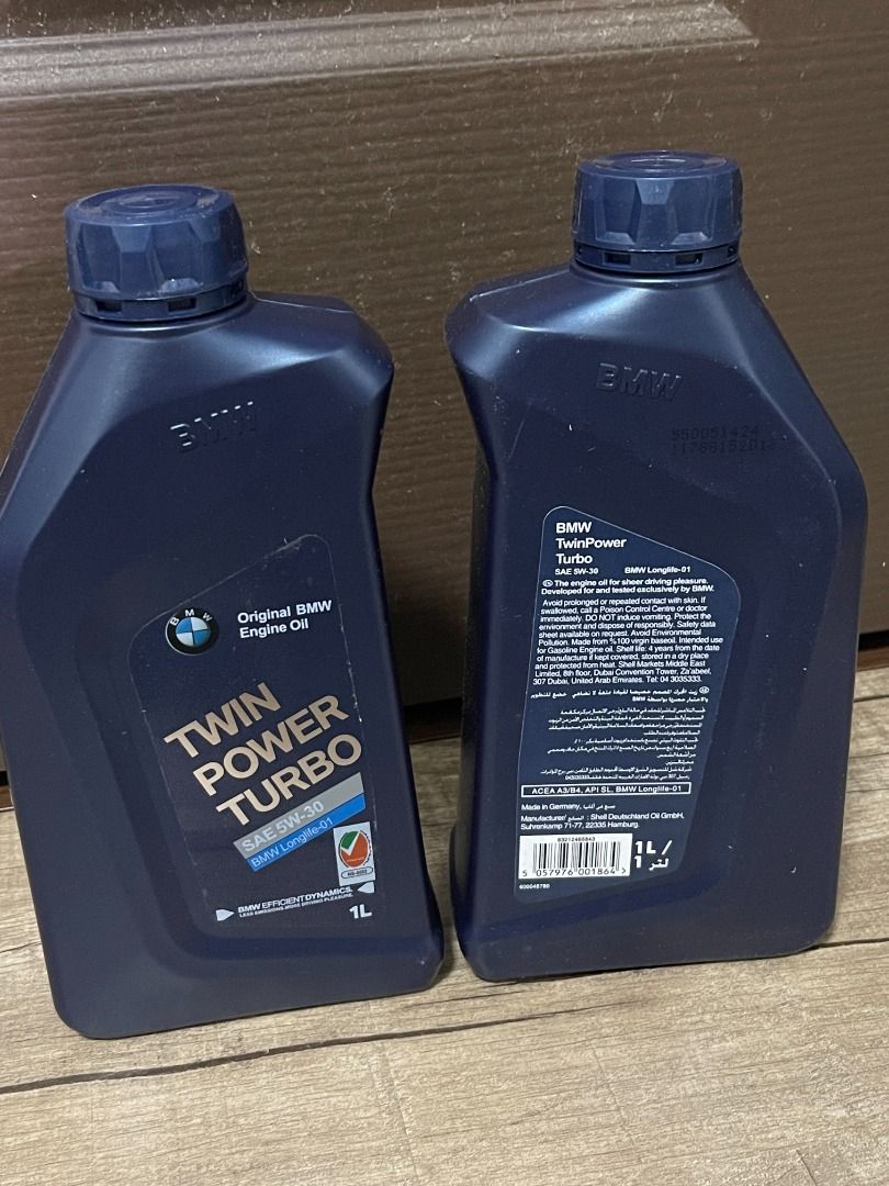 BMW MINI ORIGINAL ENGINE OIL 5W-30 TWIN POWER TURBO Fully Synthetic 1L ...