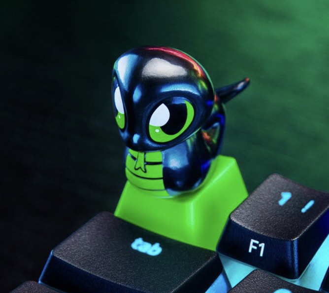 BNIB Razer Sneki Snek Keycap Key Cap for Razer / Cherry MX keyboard ...