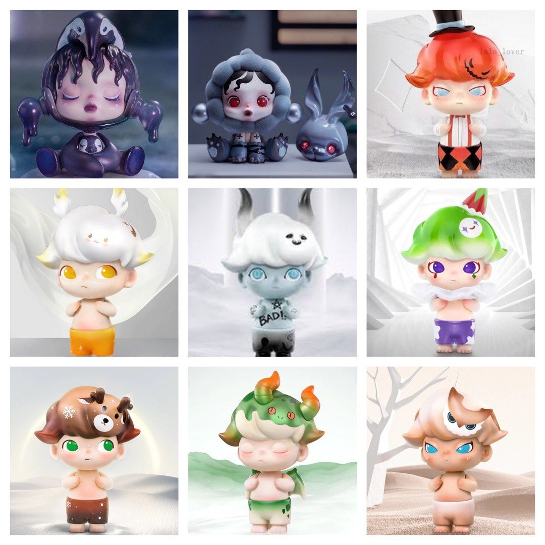 BNIF Popmart SP Skullpanda Hacipupu Dimoo Molly Hirono Disney Pino ...