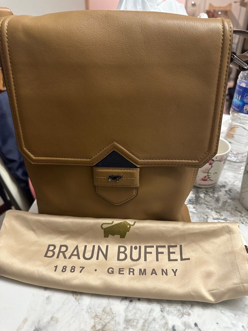 Braun Buffel Postman Bag, Men's Fashion, Bags, Sling Bags on Carousell