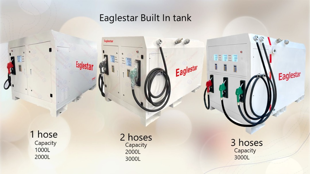 Built in tank, Portable pump portable station, Commercial & Industrial ...
