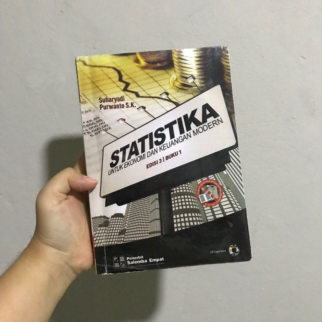 buku statistika, Buku & Alat Tulis, Buku di Carousell