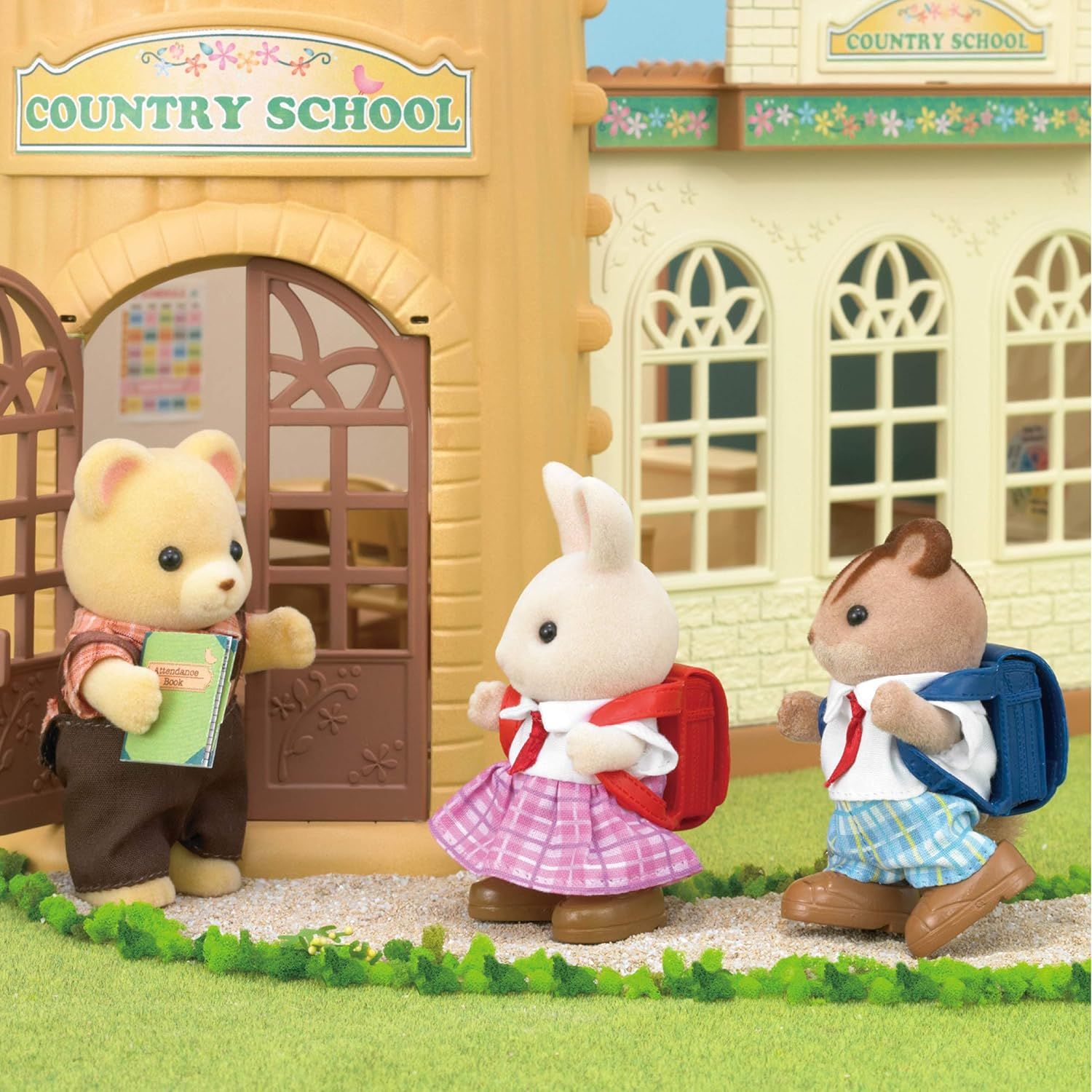 Calico Critters CC1484 School Friends Play Set, Multicolor (School ...
