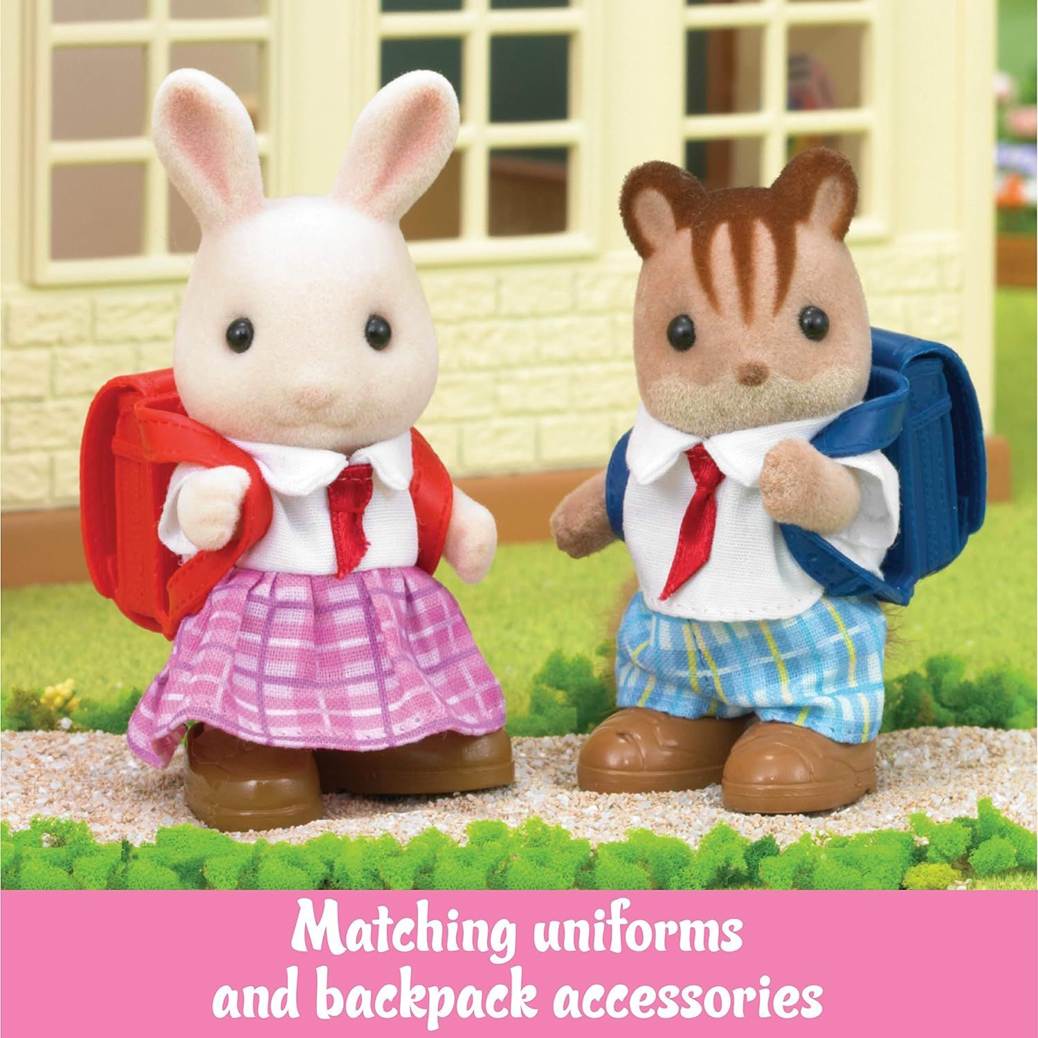 Calico Critters CC1484 School Friends Play Set, Multicolor (School ...