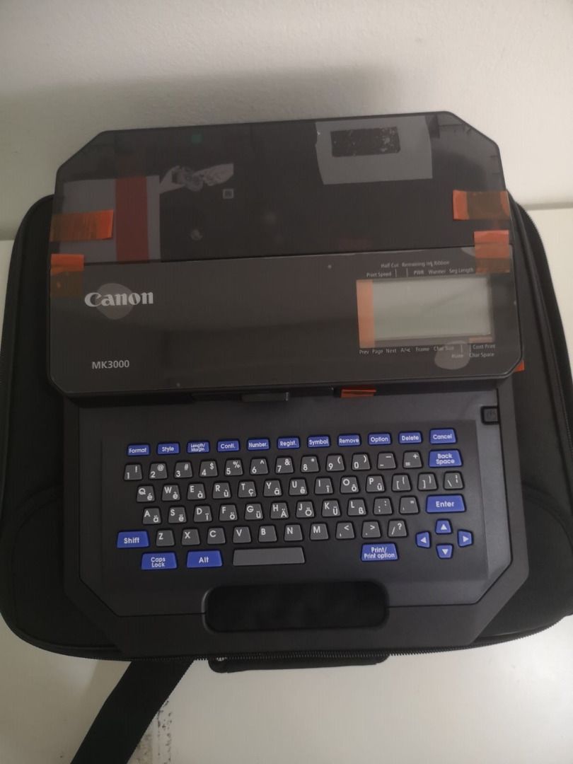 CANON MK SERIES MK3000 CABLE ID PRINTER( ENGLISH VERSION), Computers ...