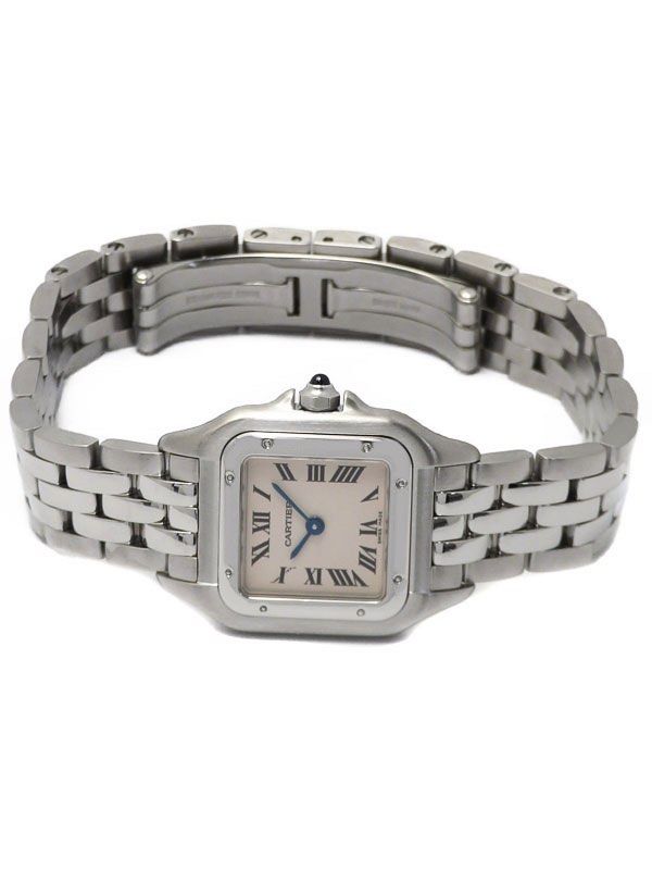 Cartier "Panther SM Classic Figaro Watch" W25033P5 Ladies Quartz ...