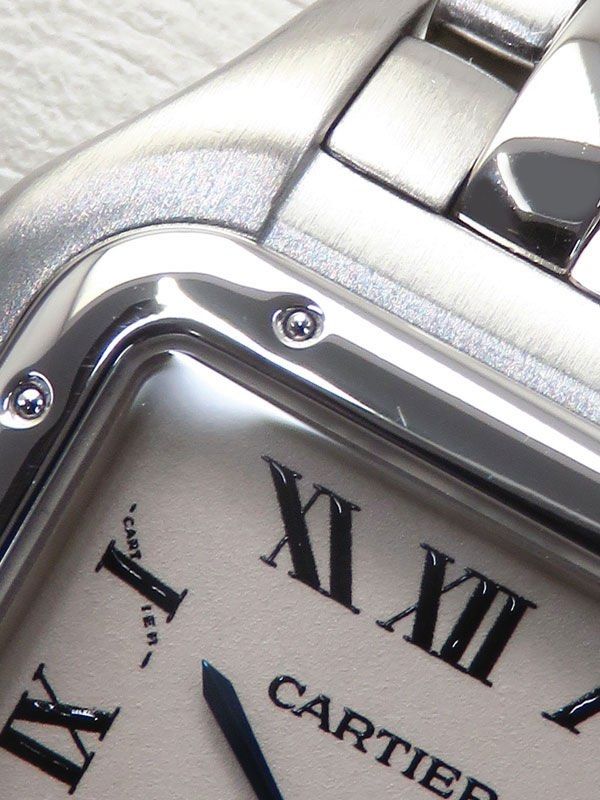 Cartier "Panther SM Classic Figaro Watch" W25033P5 Ladies Quartz ...