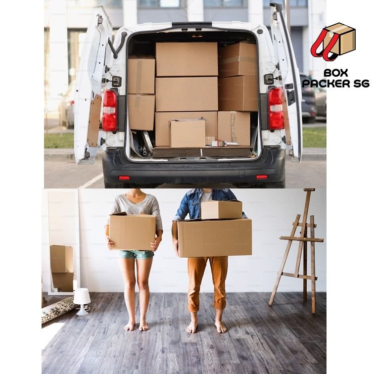 Carton Box for House Moving size 55cm x 40cm x 39cm | Carton Box for ...