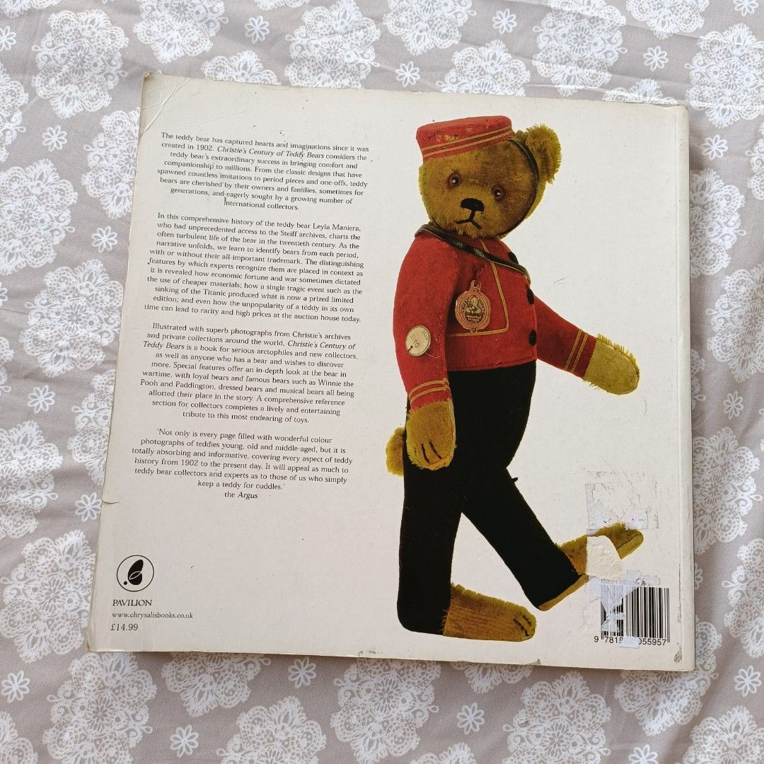CHRISTIE'S CENTURY OF TEDDY BEARS (Leyla Maniera), Hobbies & Toys ...