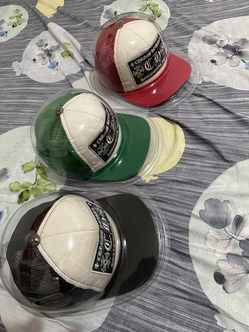 Chrome hearts Tri color Trucker hats, Men's Fashion, Watches ...