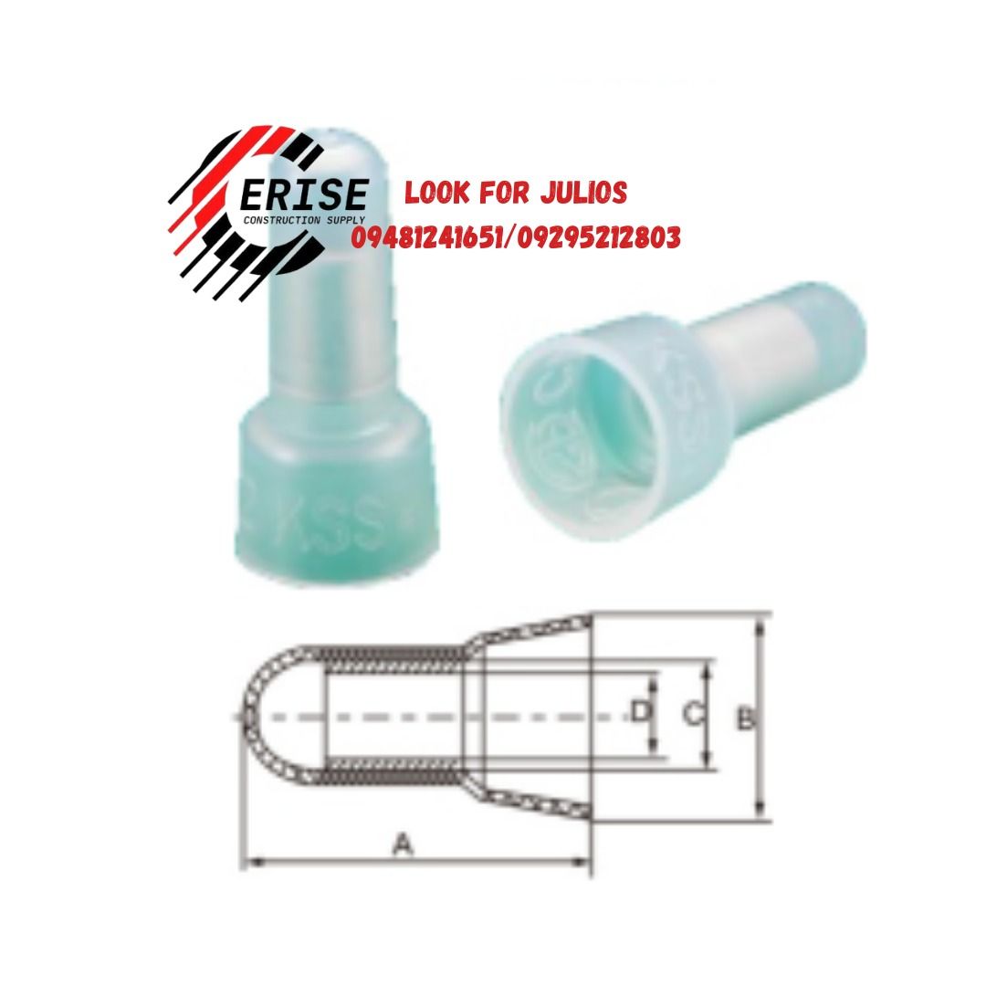 Close-End Wire Connector: 100Pcs/Pack, Commercial & Industrial ...