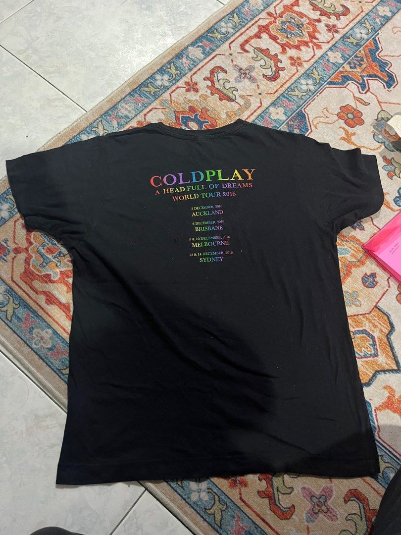 Coldplay, Men's Fashion, Activewear on Carousell
