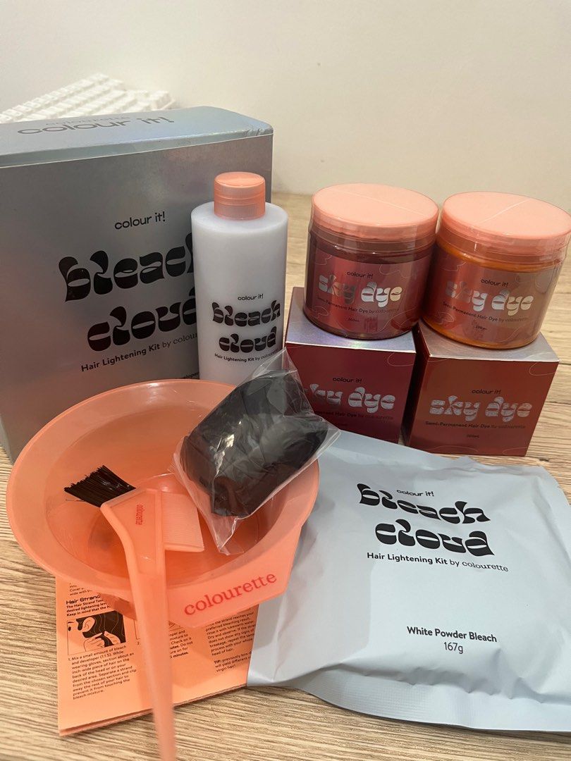 Colourette Colour it! (Bleach cloud and sky dye), Beauty & Personal ...