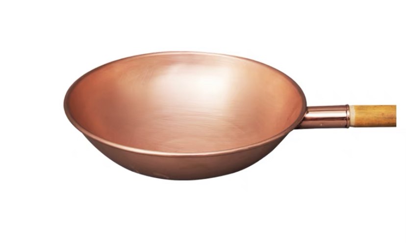 Copper wok 32cm brand new, Furniture & Home Living, Kitchenware ...