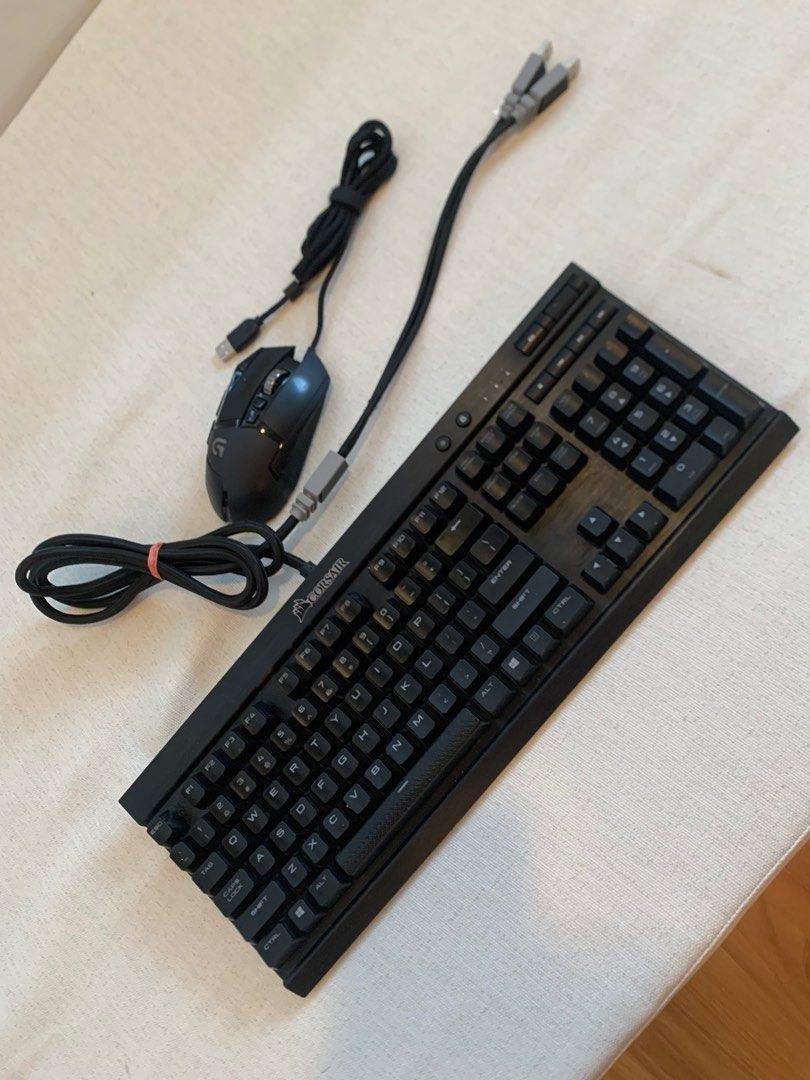 Corsair K70 LUX & Logitech G502 Proteus Spectrum Package, Computers ...