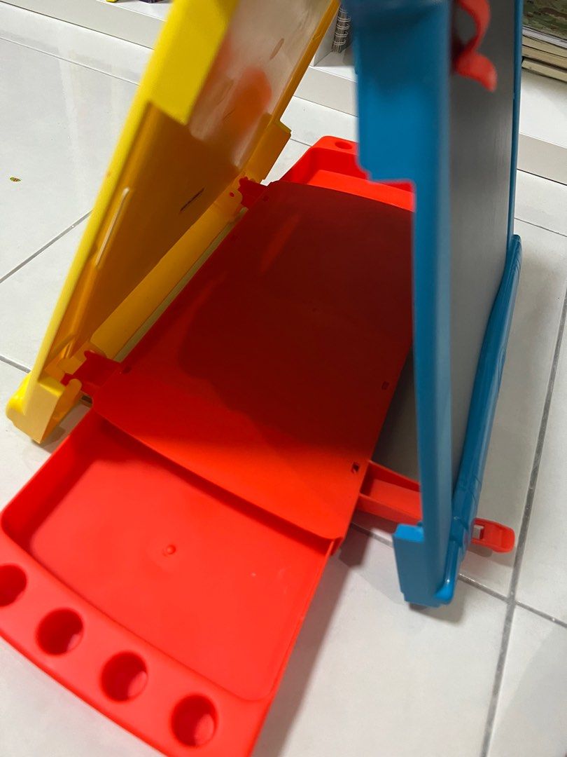 Crayola art to go table easel blackboard whiteboard portable table kid ...
