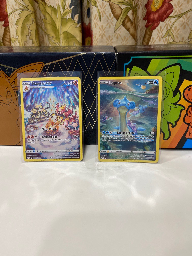 Crown Zenith - Galarian Galary Art Rares (AR) - Magmortar, Lapras ...