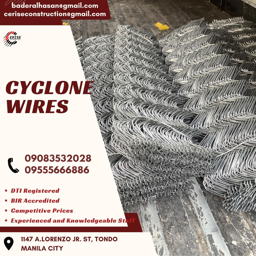 CYCLONE WIRES FOR SALE | CYCLONE WIRE | WIRES | CYCLONE | GALVANIZED ...