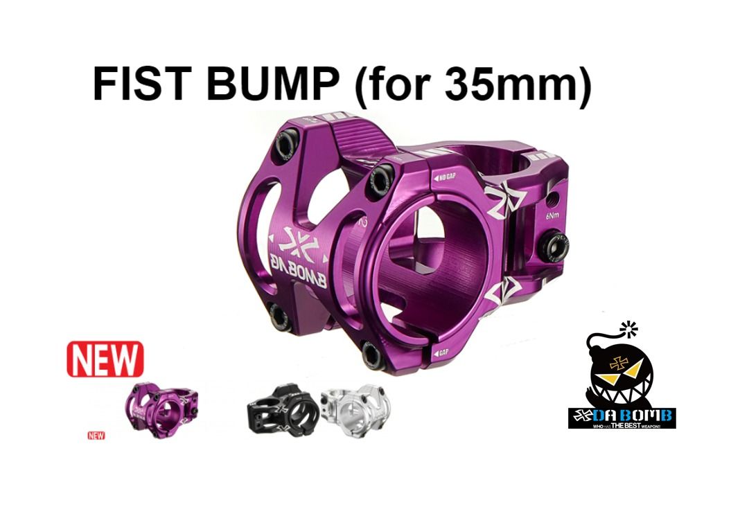 Da bomb fist bump stem (for 35mm handle bar) DOWNHILL/ENDURO/XC, Sports ...