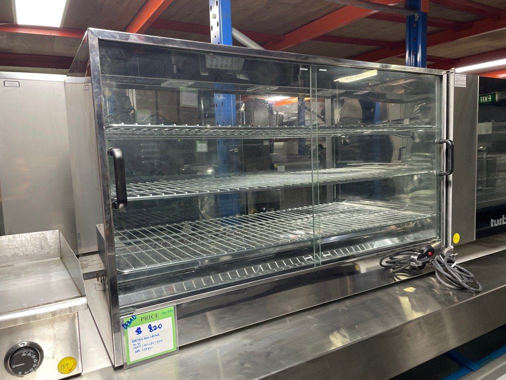 Demo set - Berjaya food display warmer / food warmer (both site open ...